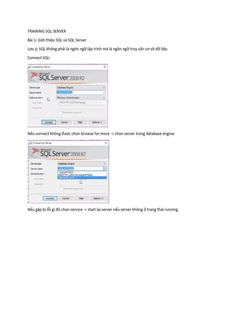 Training Sql Server Pdf
