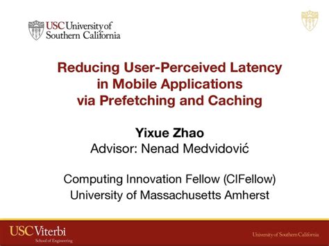 reducing user perceived latency in mobile applications via prefetching and caching [phd thesis