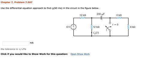 Solved Chapter 7 Problem 7 007 Use The Differential Chegg Com