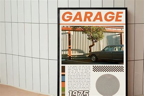 그림·사진 모던그래픽 바우하우스 감성 카페 인테리어 아트포스터액자 46종 4 Garage 오늘의집 쇼핑