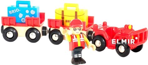Железная дорога Brio World Автокар (33893) купить | ELMIR - цена ...