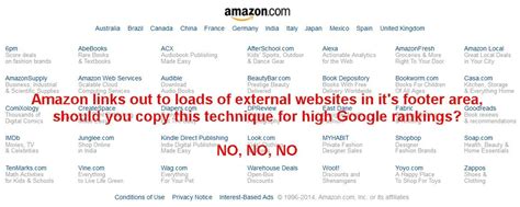 Footer Links SEO