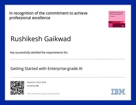 Rushikesh Gaikwad On Linkedin Enterpriseai Ibm Ai Innovation