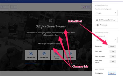 How To Use Custom Fonts With Growform Growform Knowledge Base