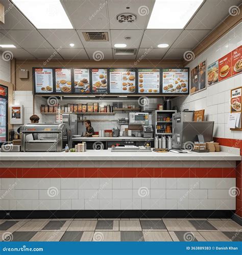Fast Food Restaurant Counter Design 6395 Fast Food Restaurant Counter