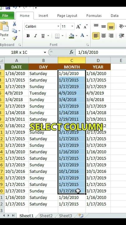 Excel Interview Question Day Month Year In Excel Excel Exceltips Exceltutorial Msexcel