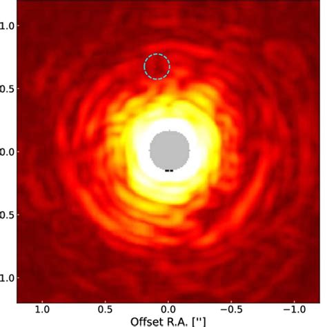 Mass Detection Map Obtained For The Second Night Of Observations Of Ab