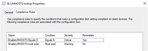 Disable Netbios And Lmhosts Look Up Via Powershell And Sccm Configuration Baseline › Tyrolspace