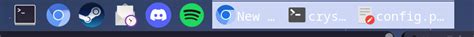 Drawbox Width Of The Tasklist Widget Not Adjusted Depending Of Icons Number Icons Not Centered
