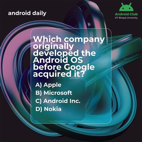 Androidclub Androidquiz Meetandgreet Techcommunity Quizchallenge