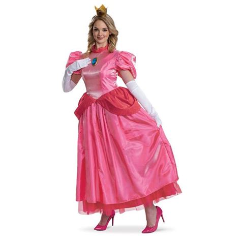 Princess Peach Elevated Adult Disguise