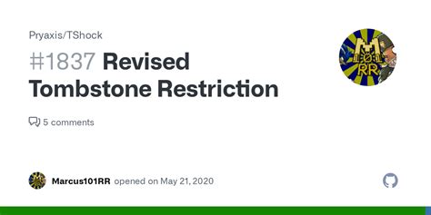 revised tombstone restriction · issue 1837 · pryaxis tshock · github