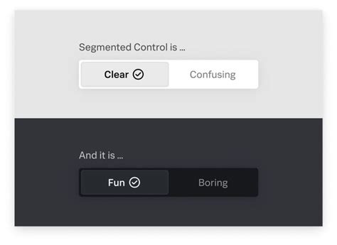 Reducing Ambiguity On The Segmented Control Ui Design Ui Design Human Interface Guidelines