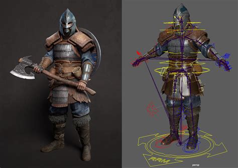 Character Modeling Workflow Creating Realistic 3d Viking