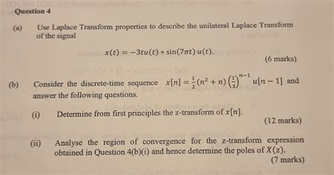 Solved Hi I Need Help With This Linear Systems Analysis Chegg