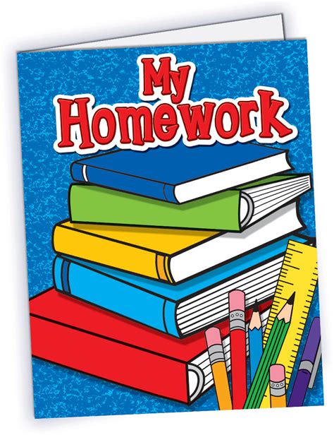 Homework Folder Template