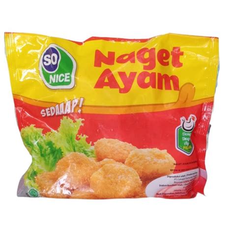 jual so nice nuget koin 500 gram shopee indonesia