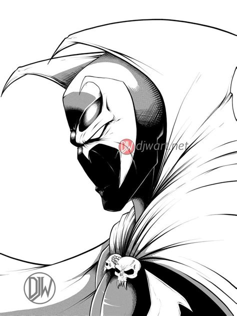 Spawn DJW Art In Drawings Spawn Comics Joker Drawings