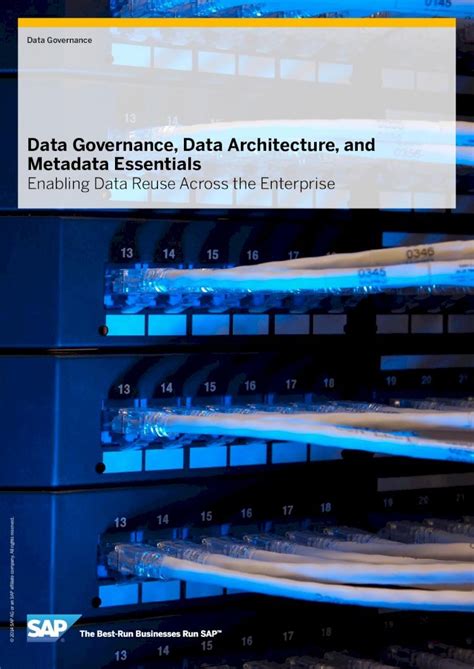 pdf data governance data architecture and metadata … governance