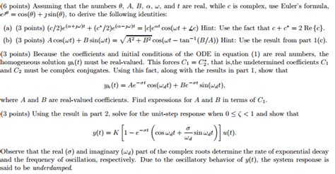 Solved Assuming That The Numbers Theta A B Alpha Omega