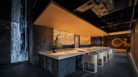 Traditional Sushi Restaurant Interior Design