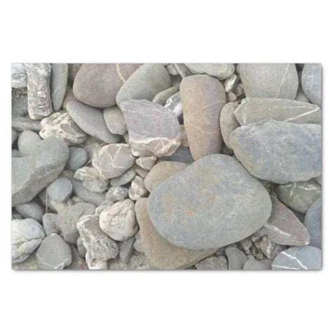 Cornish Pebbles Tissue Paper Zazzle