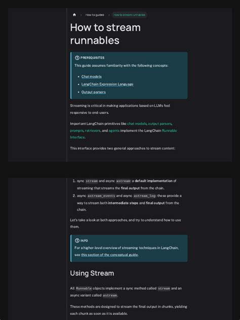 How To Stream Runnables Langchain Pdf Parsing Json