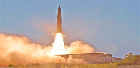 မြောက်ကိုရီးယားက အမြင့်ပျံဒုံးကျည်နှစ်စင်းကို စမ်းသပ်ပစ်လွှတ် Myawady Webportal