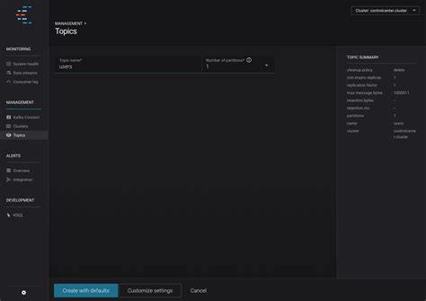 Confluent Enterprise Quick Start Local Confluent Platform 5 0 0