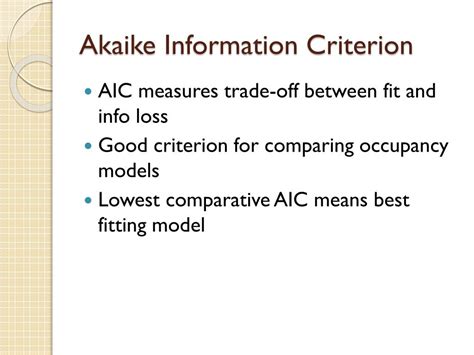 Ppt Occupancy Modeling Interactions Powerpoint Presentation Free