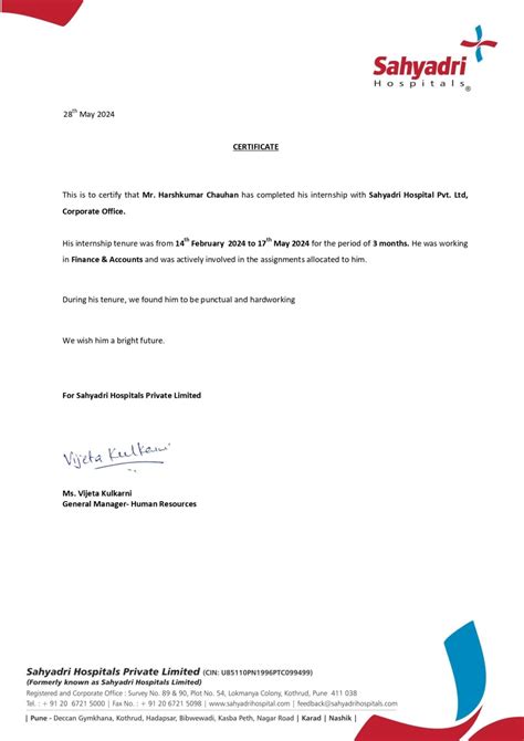 Harsh Chauhan On Linkedin Internship Finance Healthcarefinance