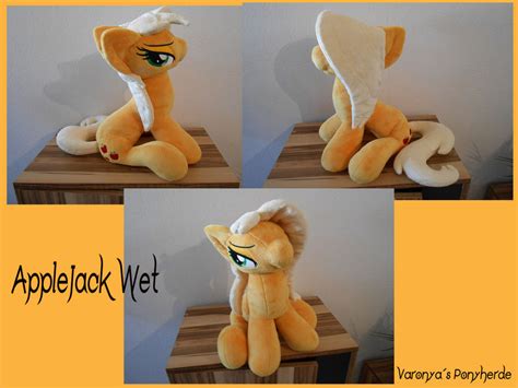 Applejack Wet Mlp Plush By Varonya On Deviantart