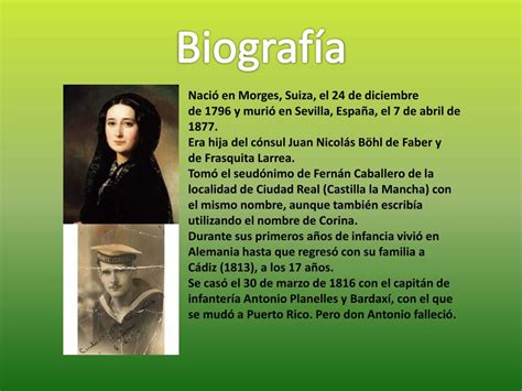 PPT - Fernán Caballero PowerPoint Presentation, free download - ID:2250562
