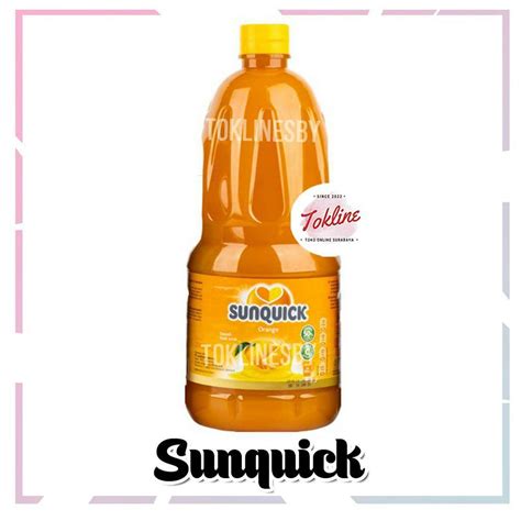 Jual Sunquick Orange Super Jumbo Sirup Jus Jeruk 2l 2000 Ml Shopee Indonesia