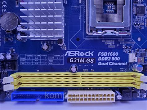 Купить Материнская плата ASRock G31M-GS s775 DDR2, цена 529 грн — Prom ...