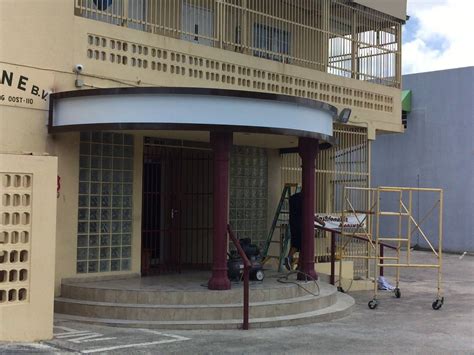 Our New Sign Being Build And Installed Scandal Curacao