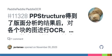 Ppstructure得到了版面分析的结果后，对各个块的图进行ocr，有一个放大的预处理，导致像素失真，而ocr对缩放像素失真的鲁棒性很差。 · Issue 11328