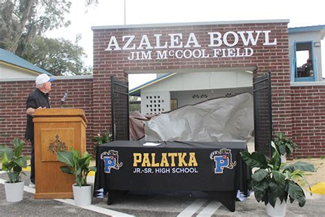 A Memorable Afternoon At Mccool Field Palatka Daily News Palatka Florida