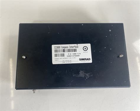 Simrad Robertson Ci300x Compass Interface 22081137 Max Marine Electronics