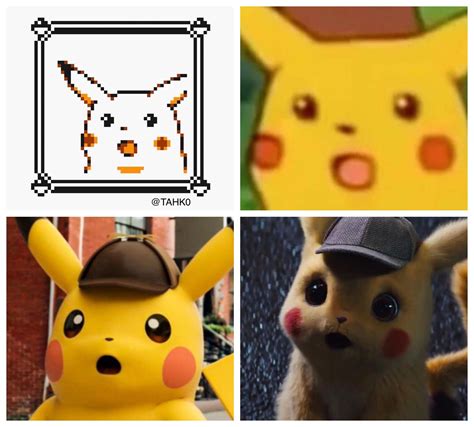 Pikachu Detective Memes