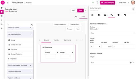 Attributes In Creating Forms Navigator365
