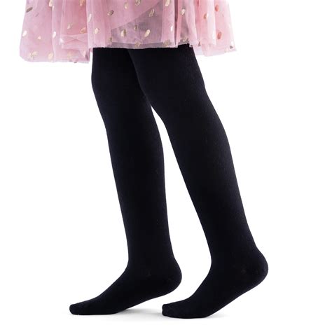 خرید جوراب شلواری دخترانه جوپا ساده سیاه ساده فروشگاه اینترنتی جوپا