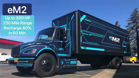Freightliner Em2 Electric Truck Walkaround Youtube