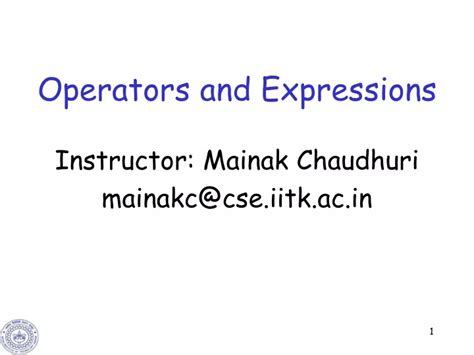 Ppt Java Basics Operators And Expressions Overview Powerpoint Presentation Id9655684