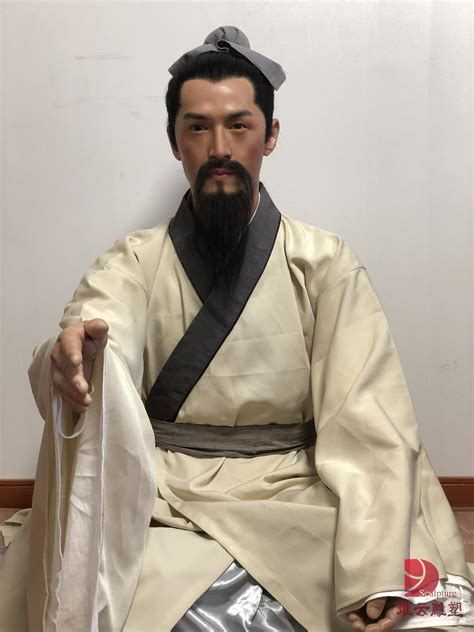 古代人物蜡像