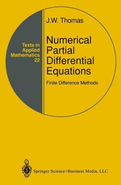 Numerical Partial Differential Equations Finite Difference Methods