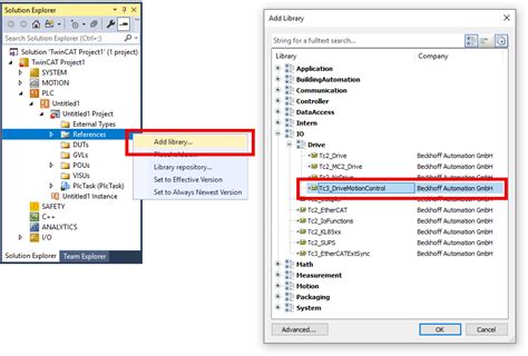 Commissioning In Twincat 3