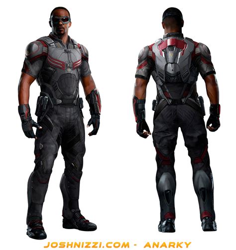 Render Falcon [mcu] 1 By 4n4rkyx On Deviantart