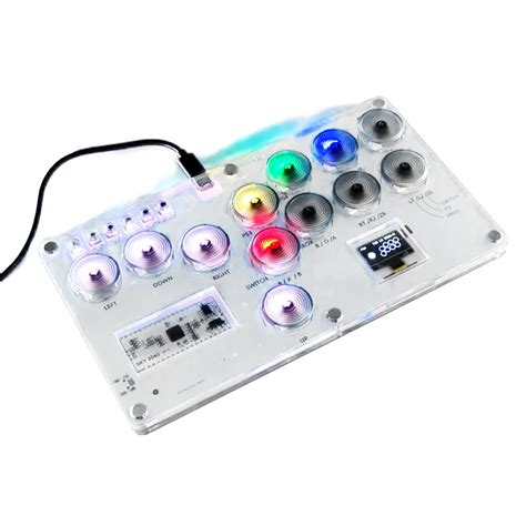 ⭐hitbox 街機格鬥視頻遊戲 led 平板盒熱插拔編碼器控制器 xinput dinput mini all but 蝦皮購物