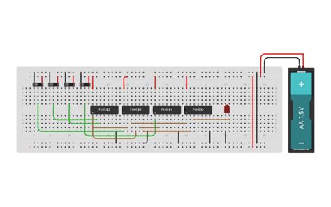 Circuit Design Activity 5 Combinational Logic Tinkercad